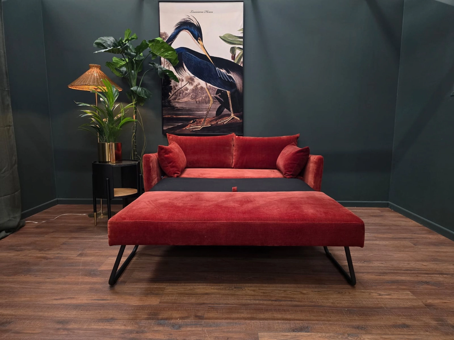 Swyft Model 08 2 Seater Sofa Bed In Harissa Chenille RRP-£1899 (Breaks ...